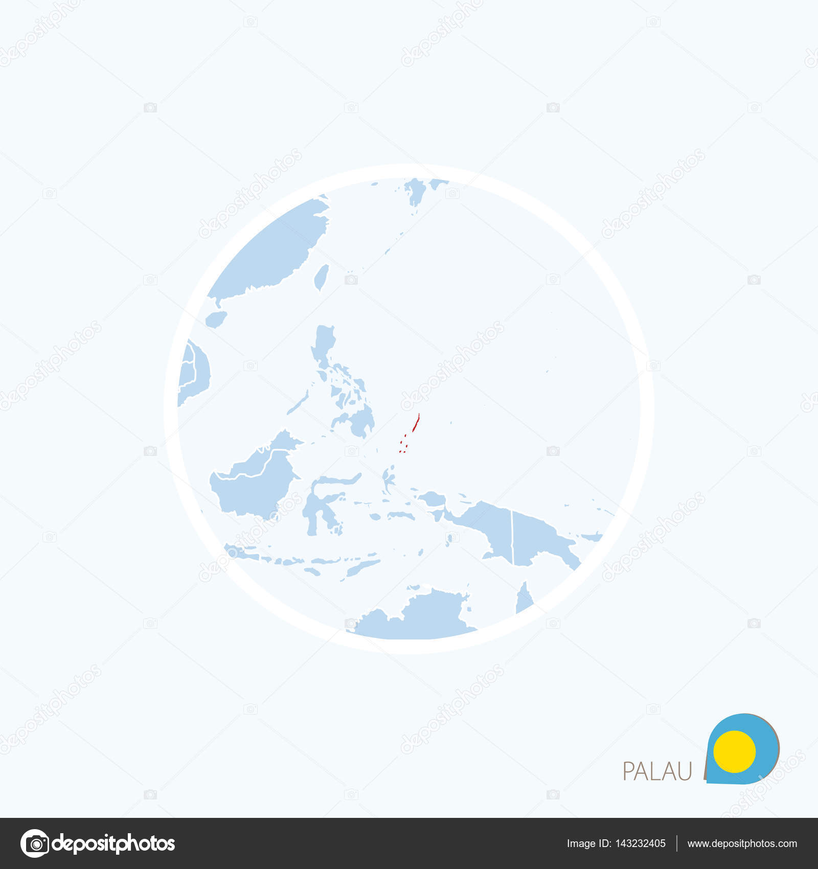 Esboco Do Mapa De Palau Palau Turismo
