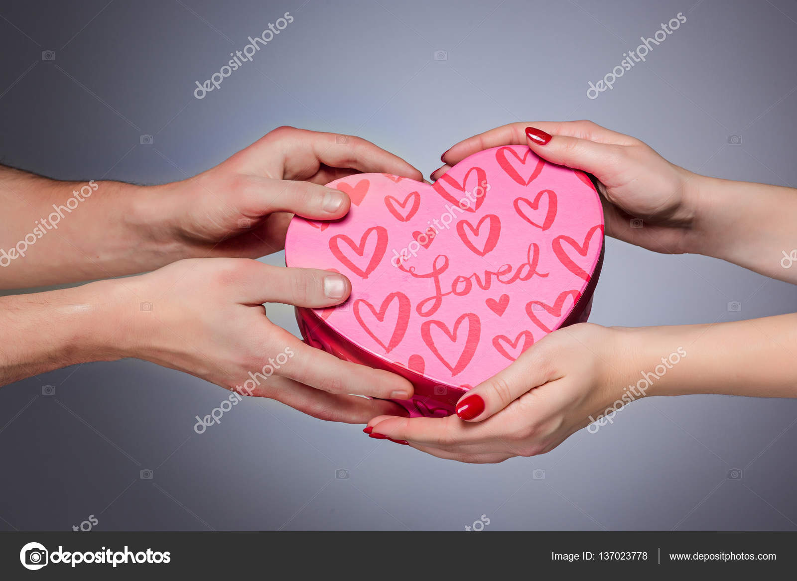 Hands giving and receiving a present Stock Photo by ©vova130555@gmail ...
