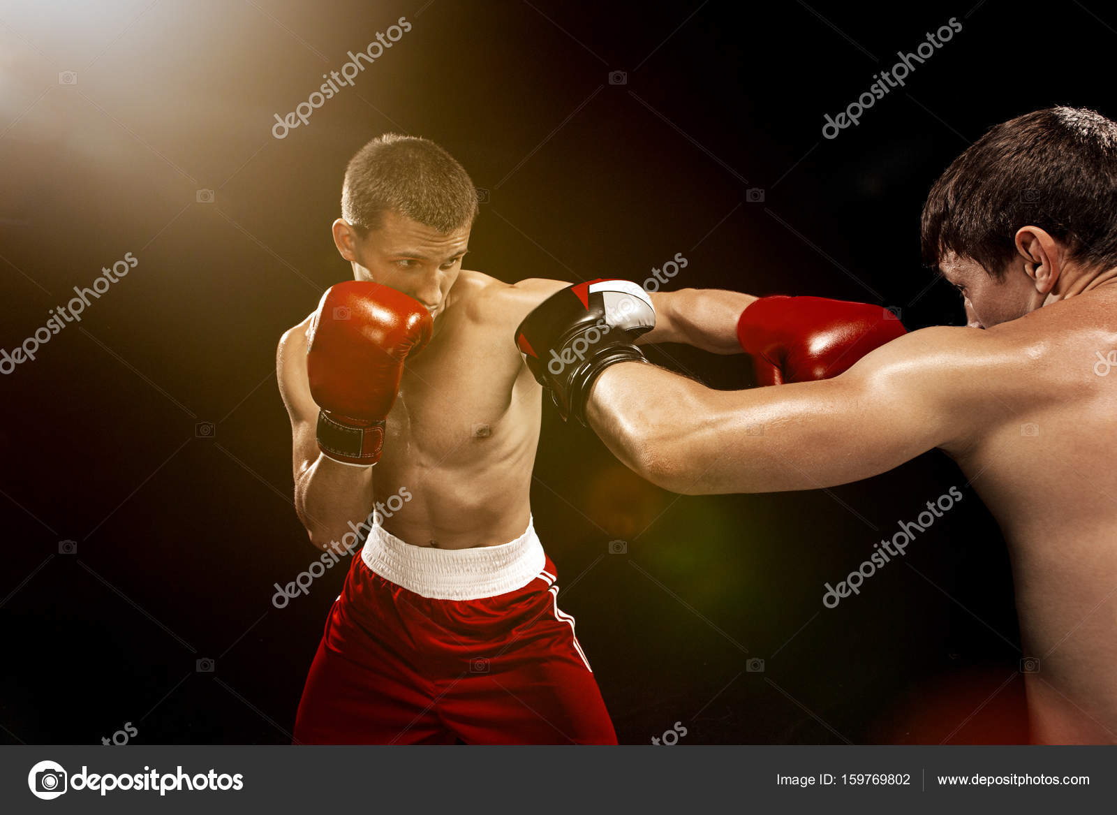 Black Professional Boxer