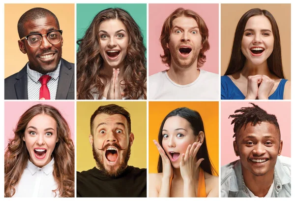 Group of surprised people Stock Photos, Royalty Free Group of surprised ...