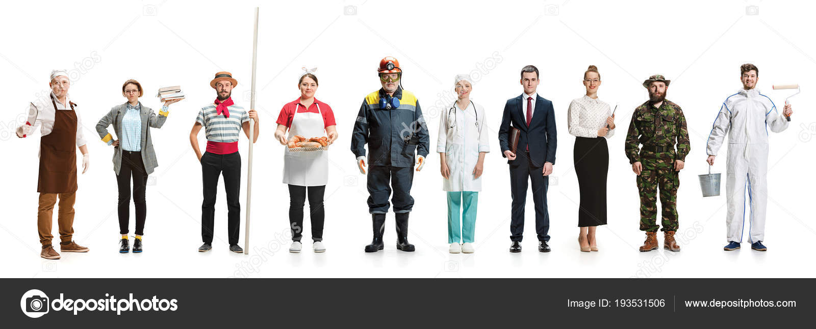 Montage about different professions Stock Photo by ©vova130555@gmail ...