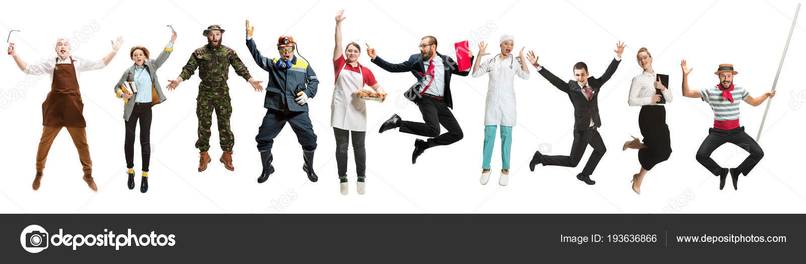 Montage about different professions Stock Photo by ©vova130555@gmail ...
