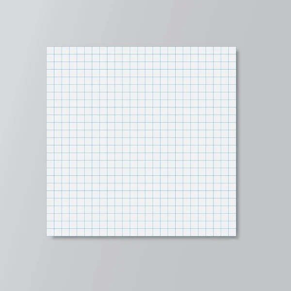 Realistic copybook page with black and gold pen. Mockup. Paper ...