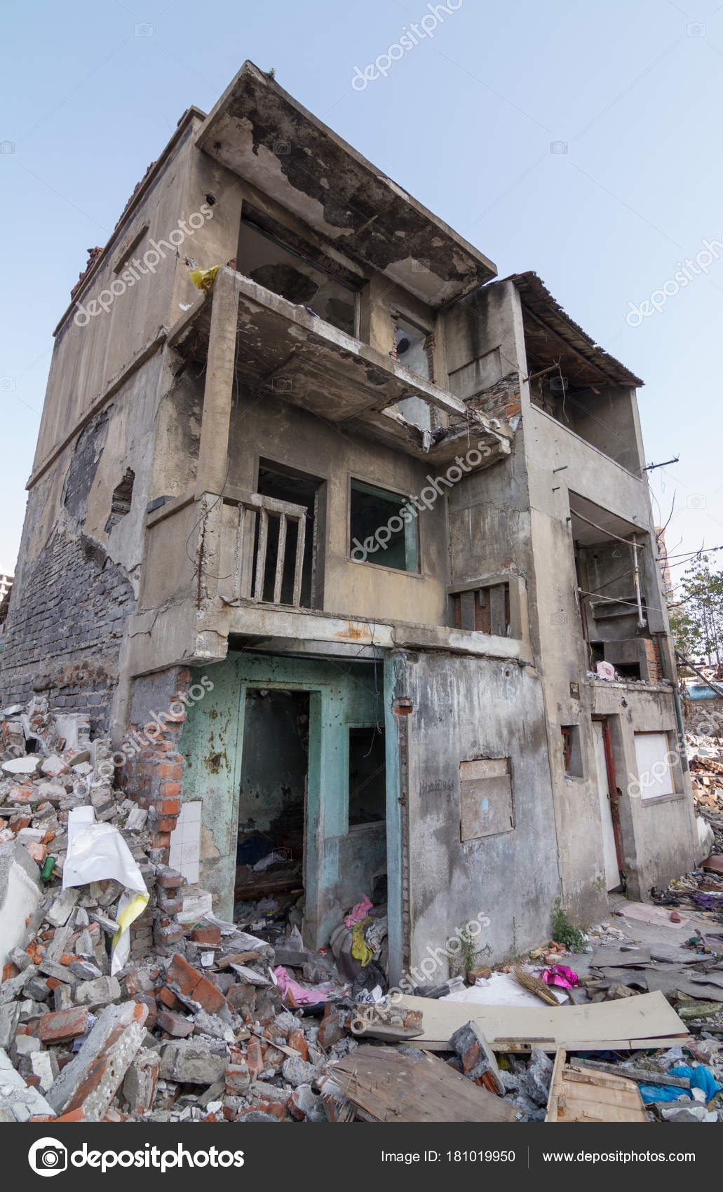 Old Broken Building Photography