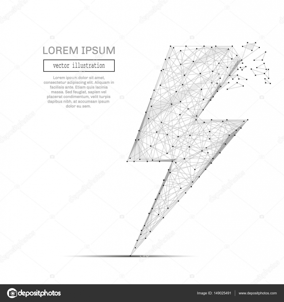 Lightning energy icon gray Stock Vector by ©Tohey22 149025491