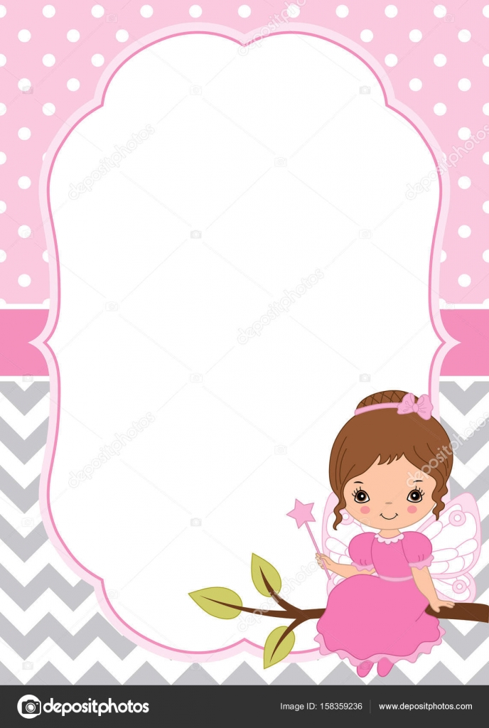 Baby Girl Background Chevron