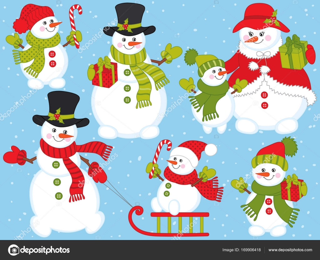 Imágenes De Muñecos De Nieve