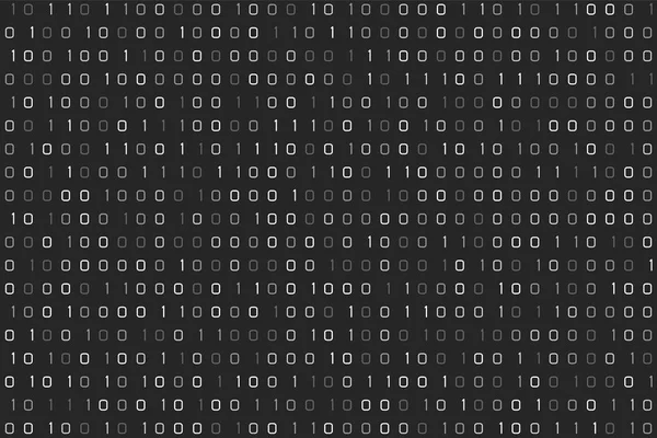 Binary Background Black