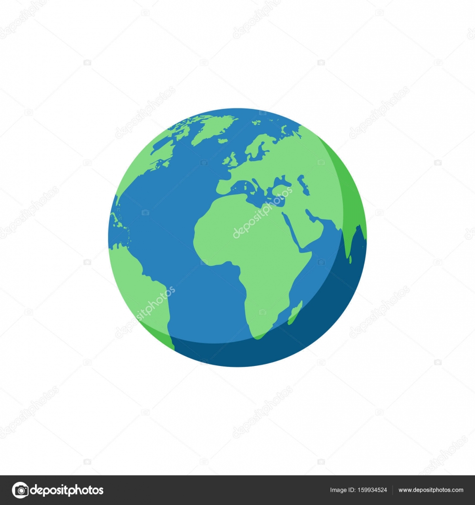 Planet earth icon Stock Vector Image by ©EgudinKa #159934524