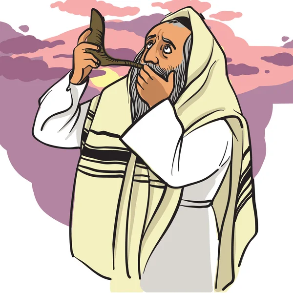 Jewish man praying Vector Art Stock Images | Depositphotos