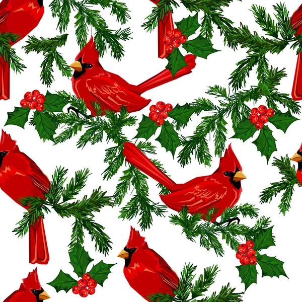 Red cardinal birds Stock Vector Image by ©AlsouSh #133019330