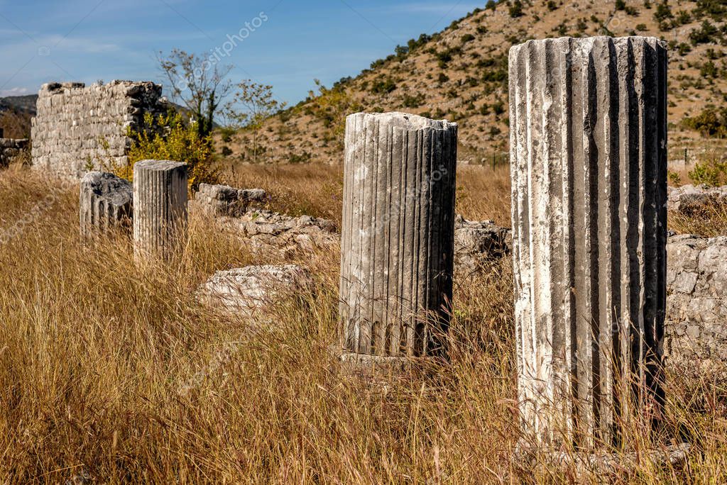 Sitio arqueológico de la ciudad romana y bizantina llamado Duklja 2022