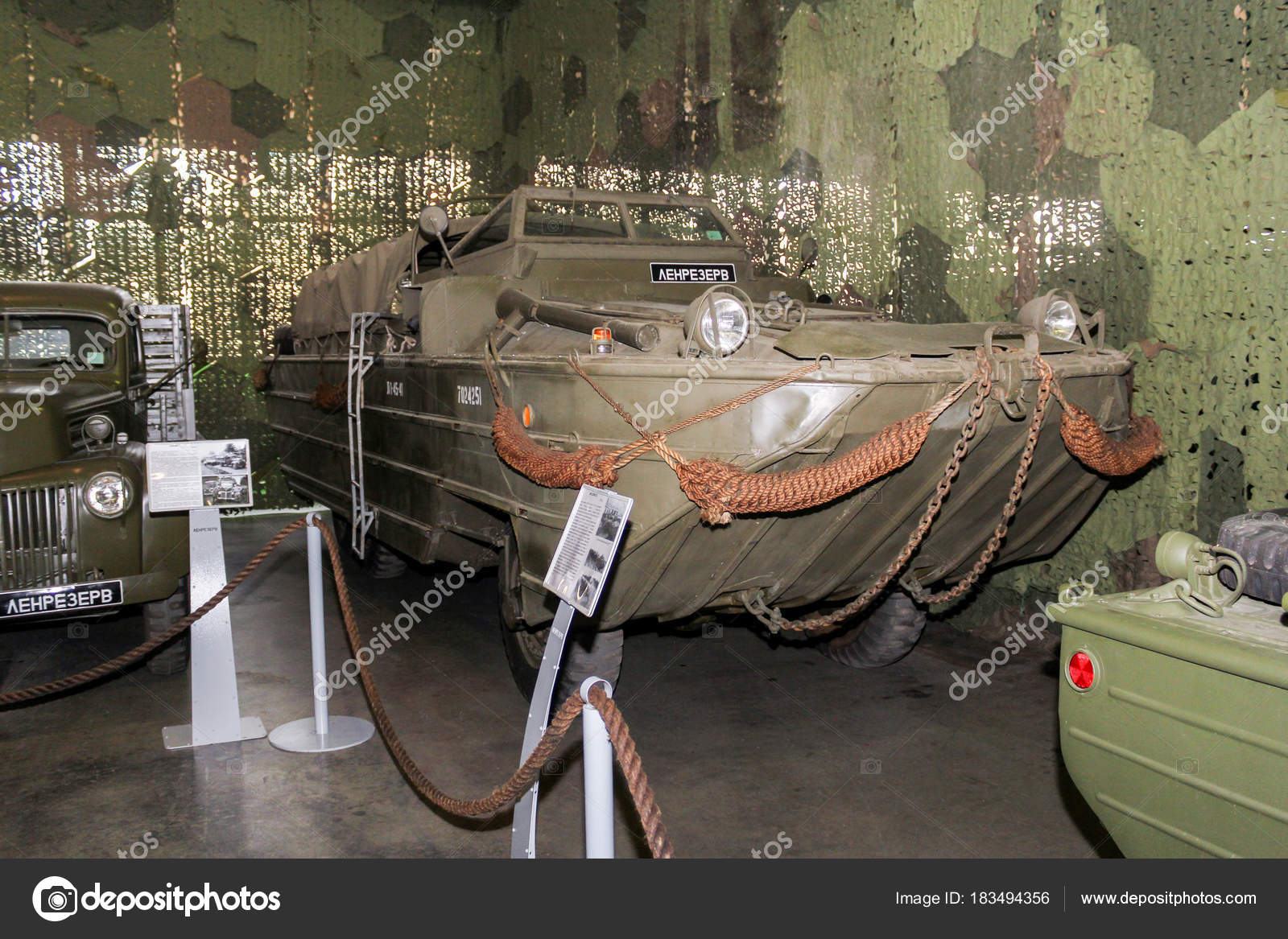 Military floating car. – Stock Editorial Photo © nikey #183494356