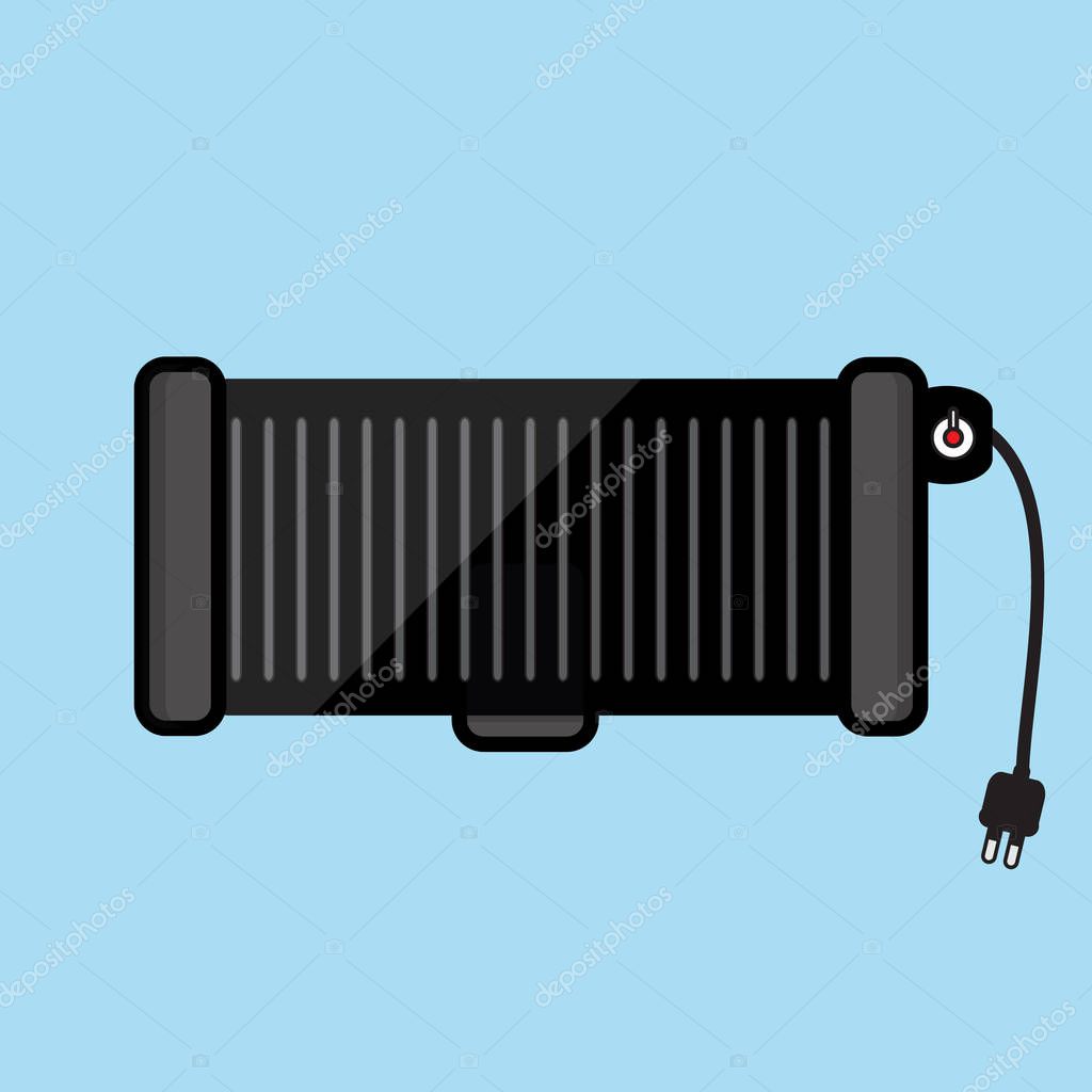 Electric grill vector design. — Stock Vector © Atinatstock #138960840