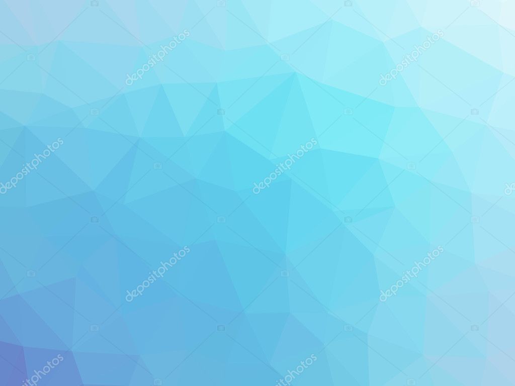 Turquoise blue gradient polygon shaped background — Stock Photo ...
