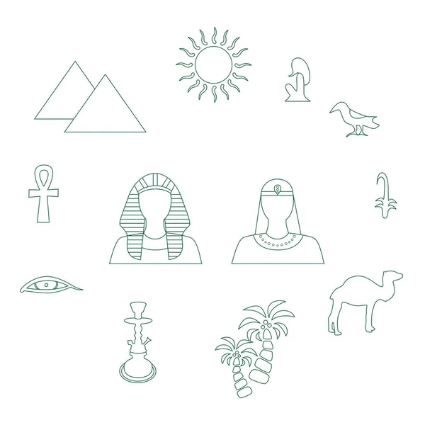 Egypt flat design Stock Vector Image by ©Caribia #141680474