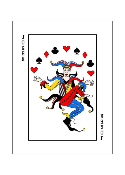 The Joker Card — Stock Vector © BigAlBaloo #44553953