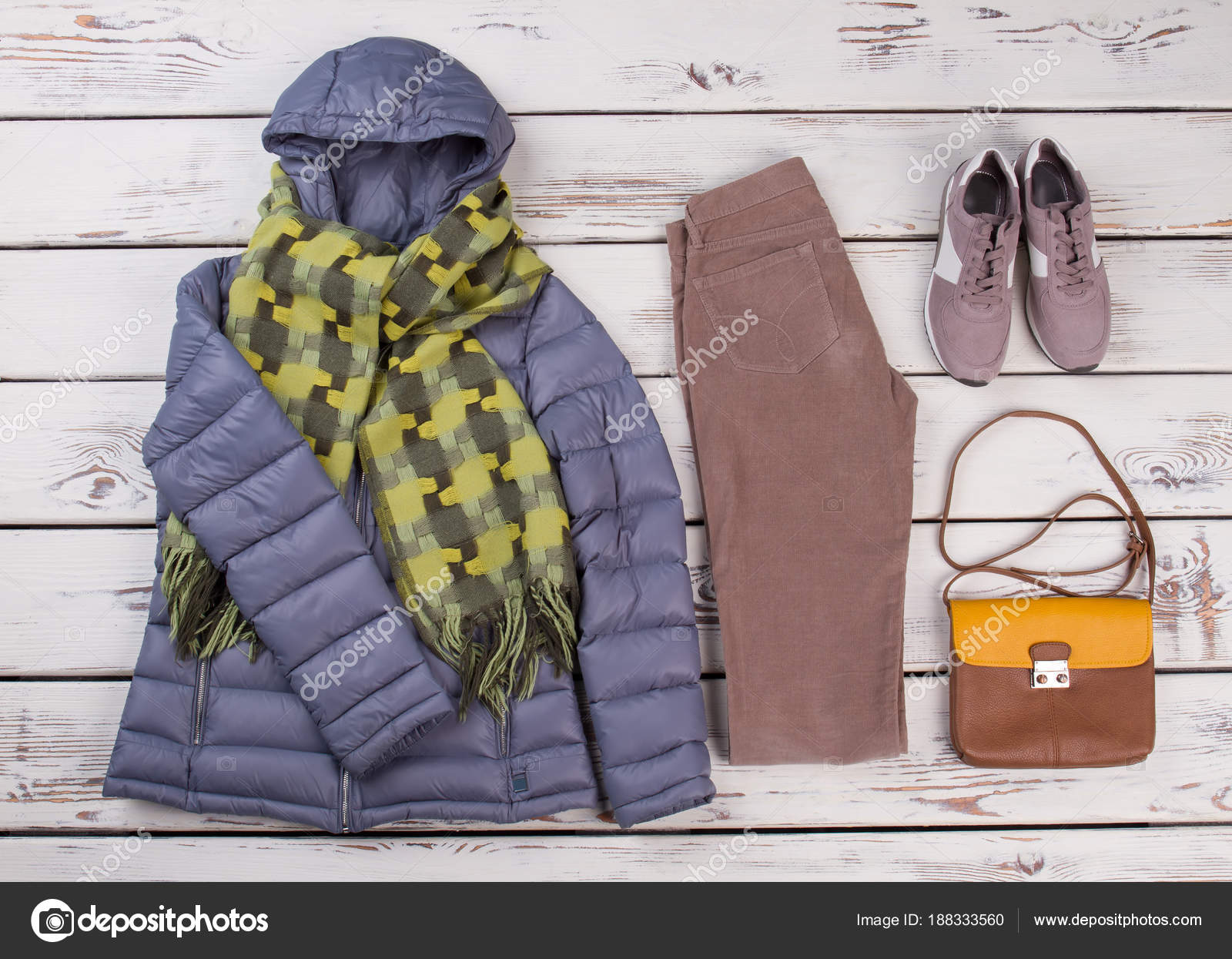 Clothes for a winter stroll — Stock Photo © margostock #188333560
