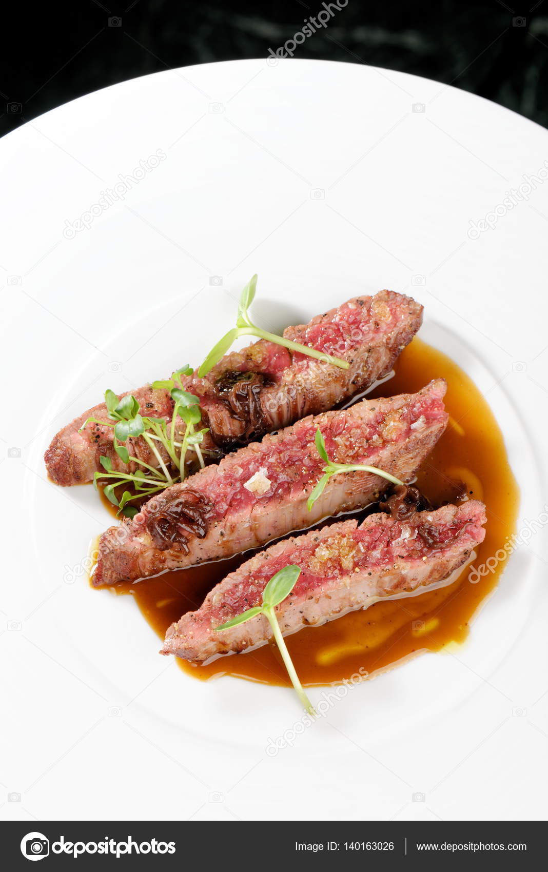 Ottima cucina, filetti di manzo Angus - Foto Stock: Foto, Immagini ...