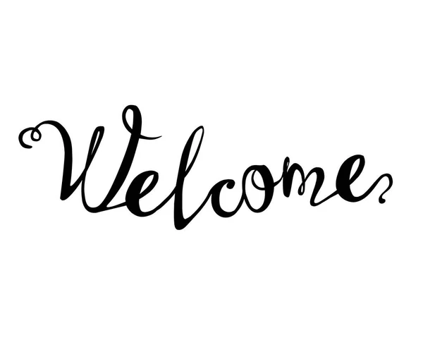 Welcome. Vector triangular letters Stock Vector Image by ©Ukususha ...