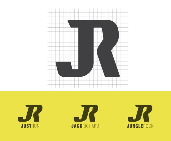 Jr initials Vector Art Stock Images | Depositphotos