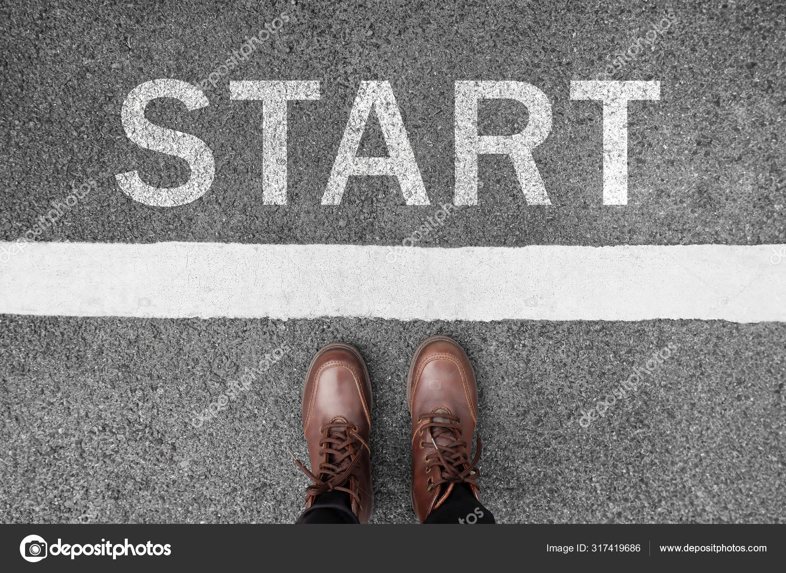 Start Background Top View Selfie Feet Legs Leather Ankle Boots — Stock ...