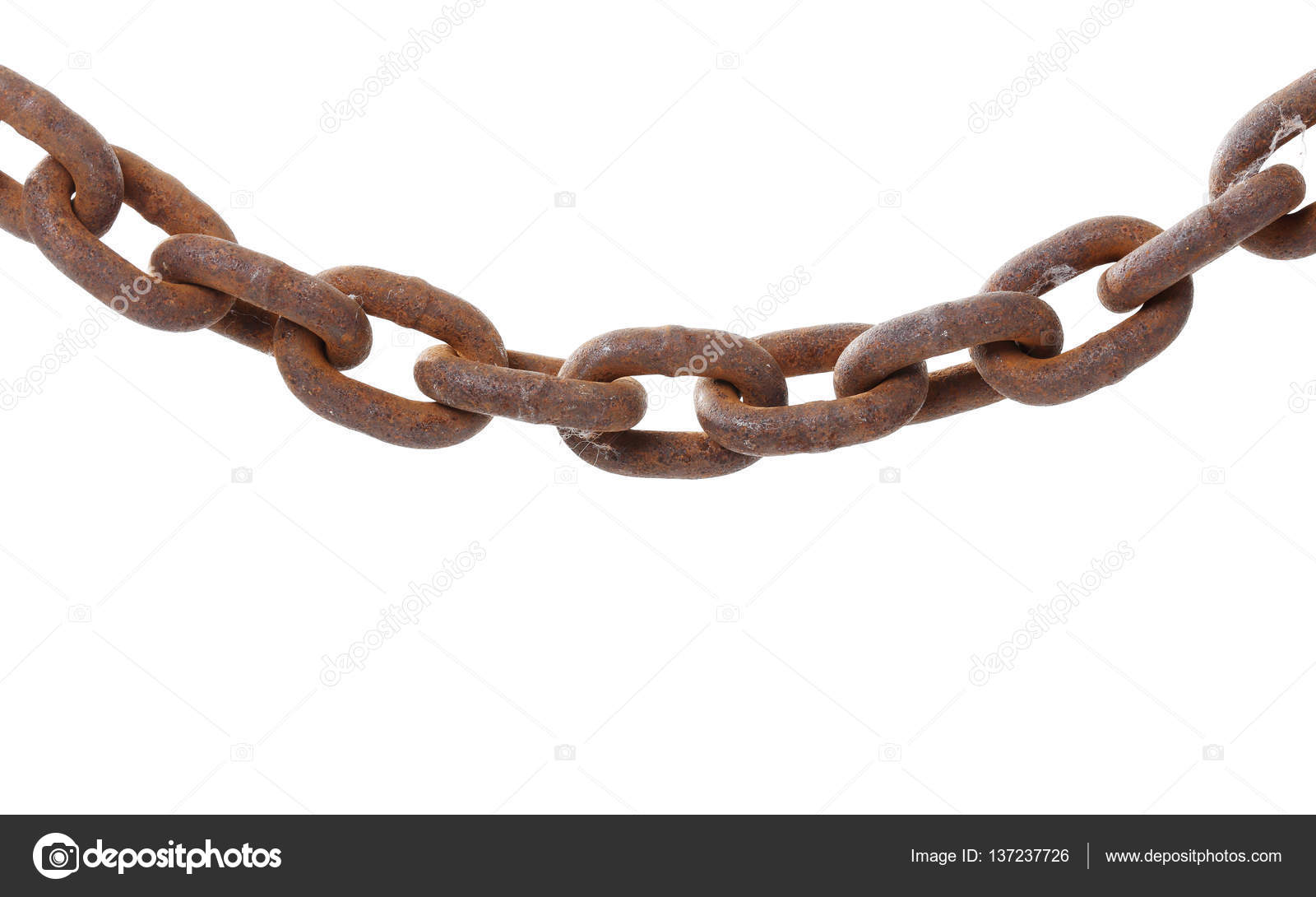 Rusty chain link Stock Photo by ©fotonen 137237726