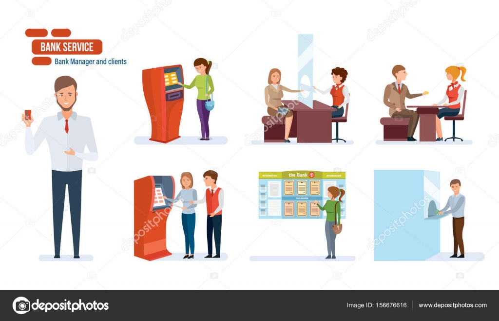 Bank Manager Clipart