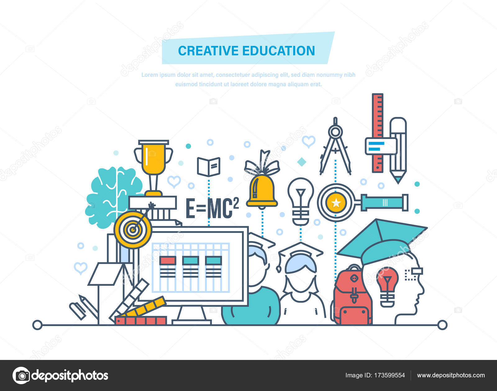 Creative education. Training, creativity distance learning, technology ...