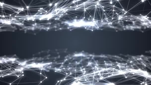Abstract technology plexus stylish dynamic digital background. loop ... Abstract technology plexus stylish dynamic digital background. loop ...