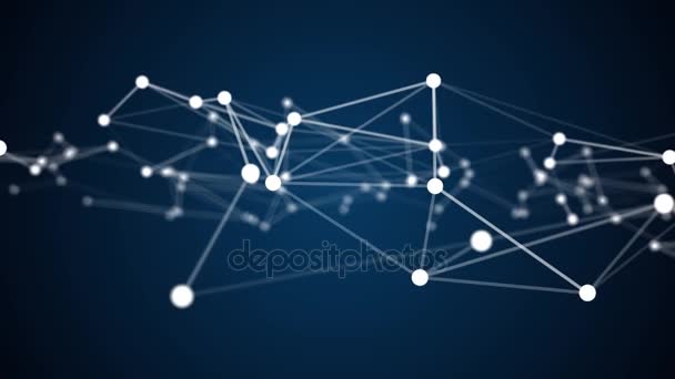 Abstract technology plexus stylish dynamic digital background. loop ... Abstract technology plexus stylish dynamic digital background. loop ...