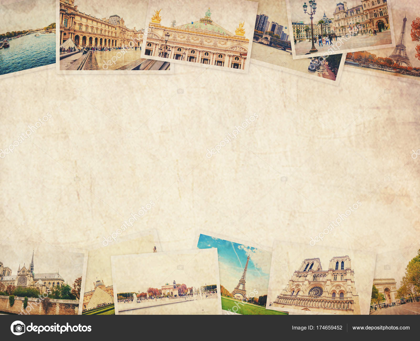 Collage France Paris. Selective focus. — Stock Photo © yana-komisarenko ...
