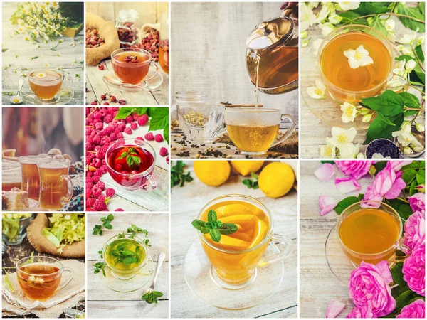Tea collage Stock Photo by ©brebca 2228811
