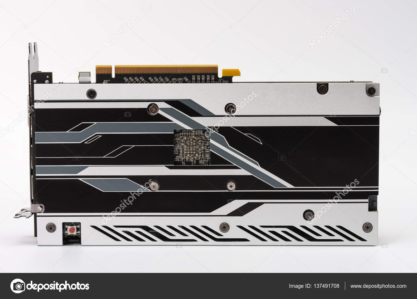 New modern gaming graphics card on white Stock Photo by ©SlezakPatrik ...