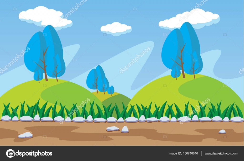 Park game background Stock Vector Image by ©rizal99 #130748646