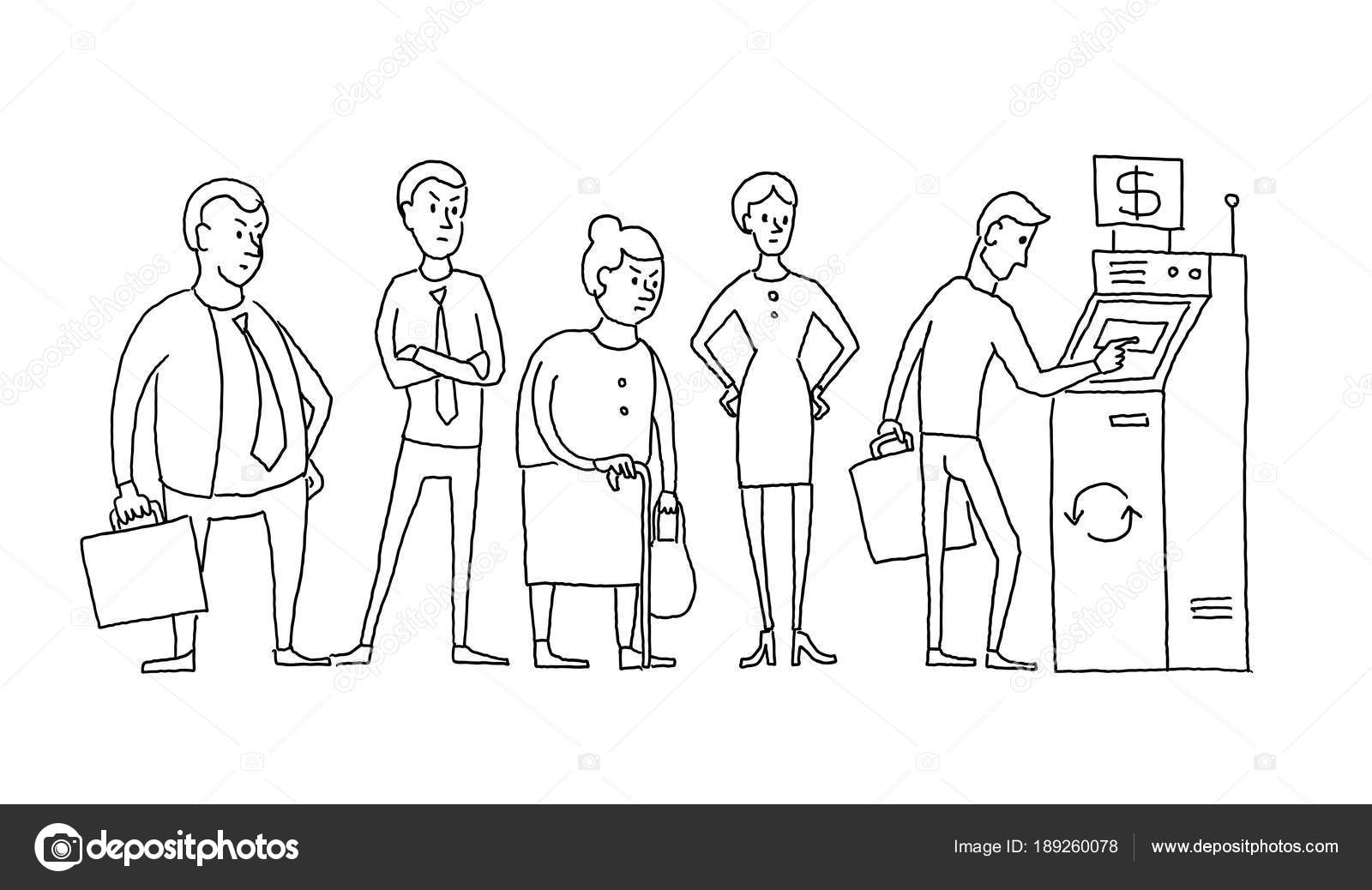 Queuing Clipart