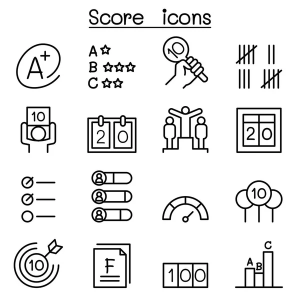 Score icon Vector Art Stock Images | Depositphotos