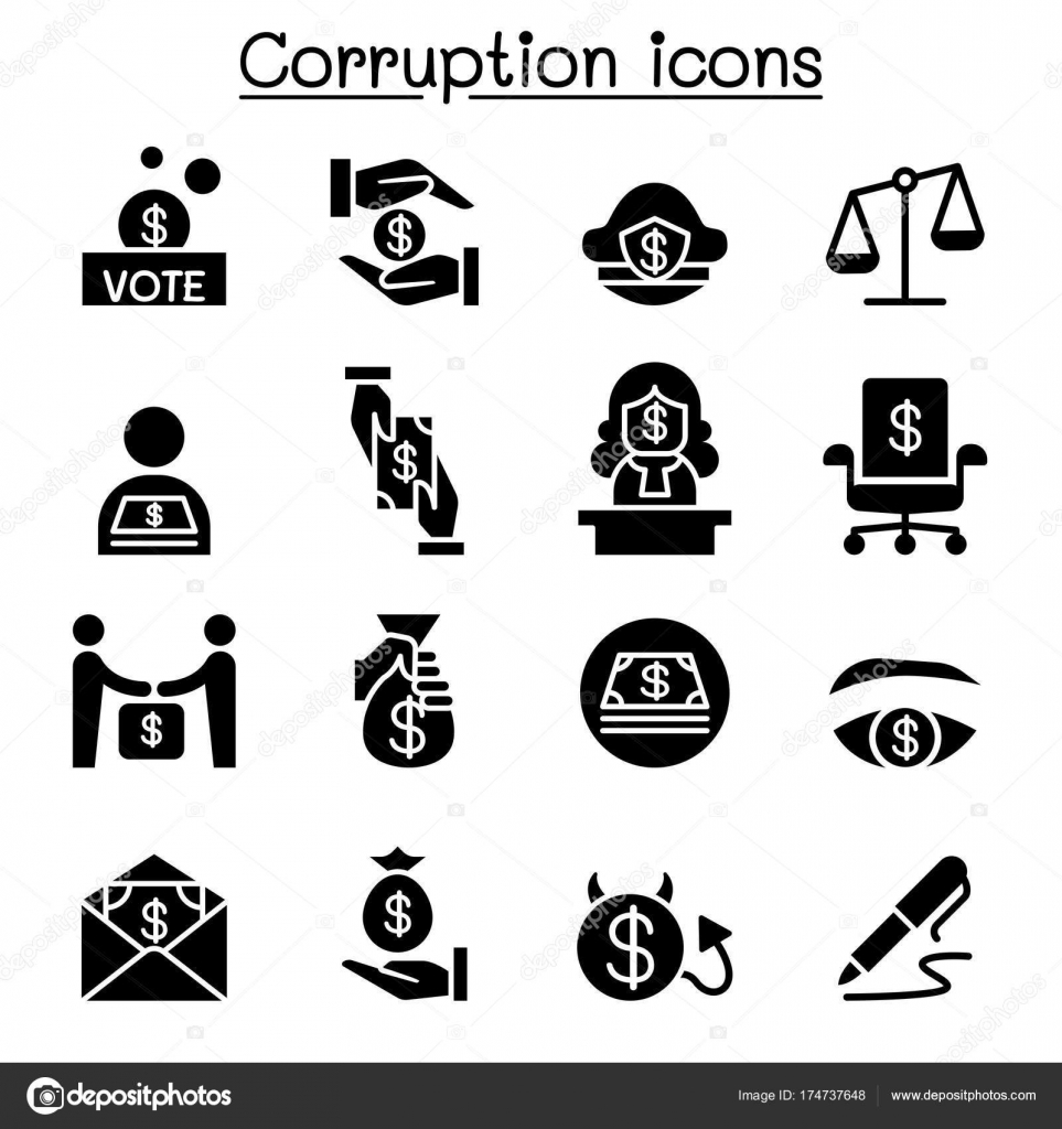 Corruption Symbol