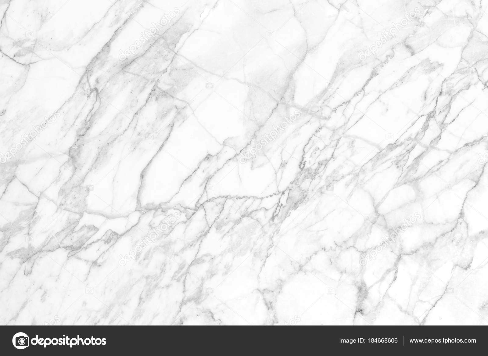 White Marble Patterned Texture Background Design Stock Photo by ...