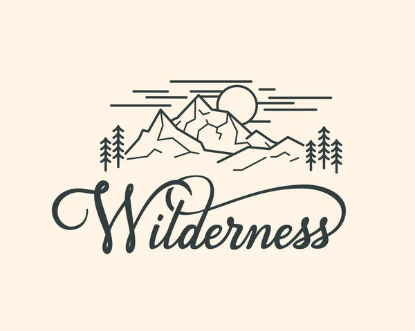 22,352,082 Wilderness font Vector Images | Depositphotos