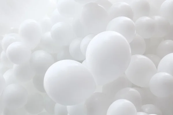 Background of white balloons Stock Photo by ©paanna 125892064