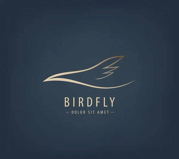 Abstract Bird sign — Stock Vector © Marylia #129052416