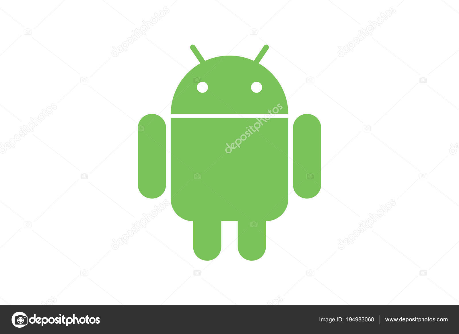 Logotipo Do Android Verde Imagens De Logotipo Android Sem Royalties
