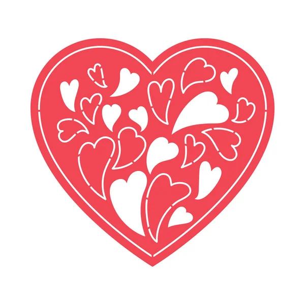 Corazon corte laser Imágenes Vectoriales, Gráfico Vectorial de Corazon ...