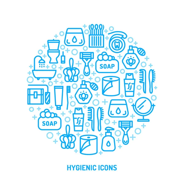 Colorful personal hygiene icons Stock Vector Image by ©OlhaKostiuk ...