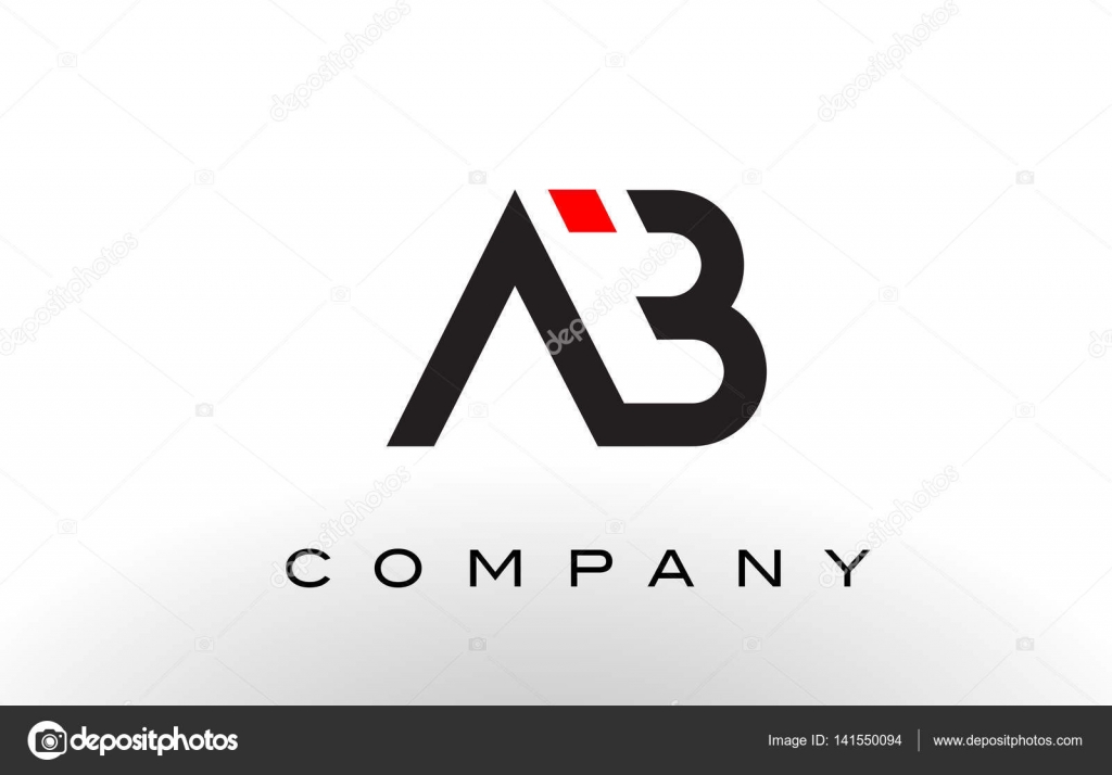 AB Logo. Letter Design Vector. Stock Vector Image by ©twindesigner ...