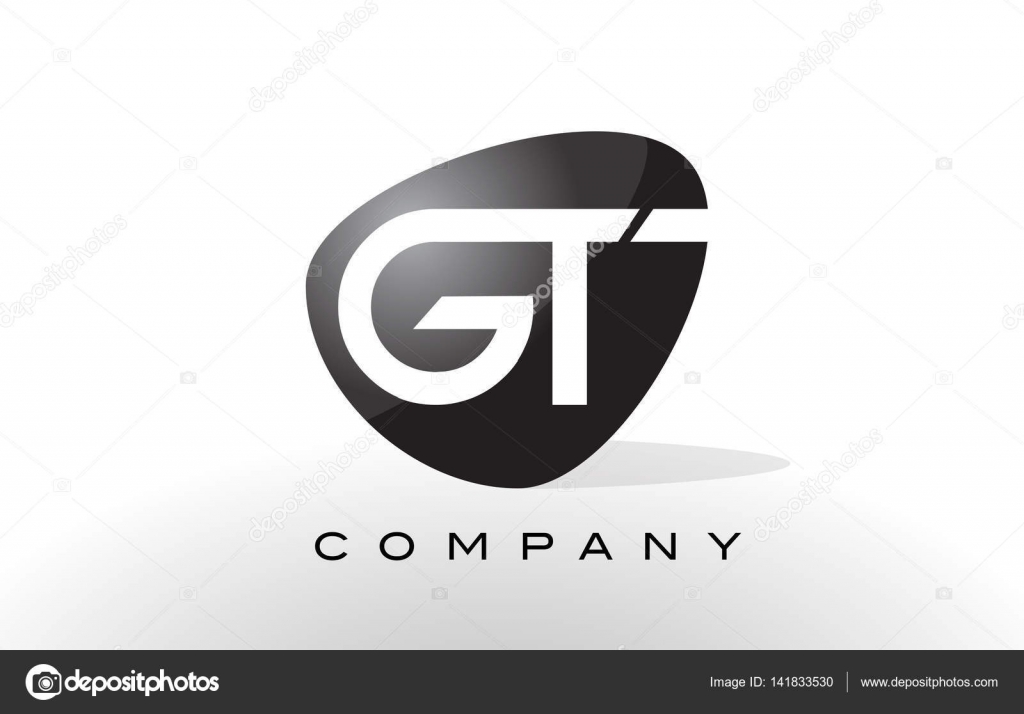 GT Logo. Letter Design Vector. Stock Vector Image by ©twindesigner ...