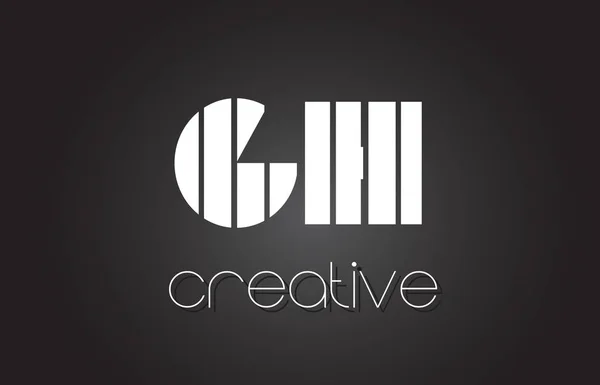 Design do logotipo da letra gh Vektor Stok, Ilustrasi Design do ...