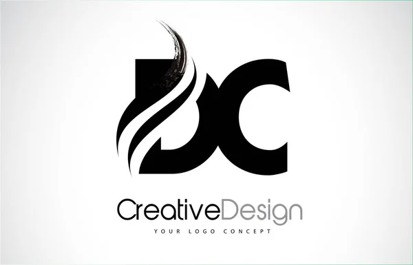 Dc logo design imágenes de stock de arte vectorial | Depositphotos