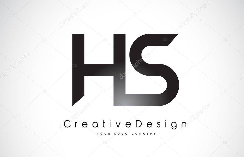 HS H S Carta Logotipo Dise o. Icono creativo Letras modernas Vector L 2024